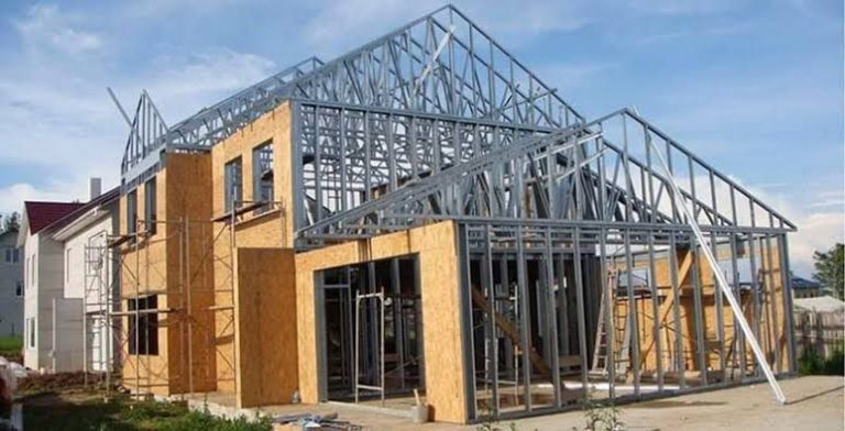 LGS Structure For Residential Buildings - Universal Fiberglass Industry