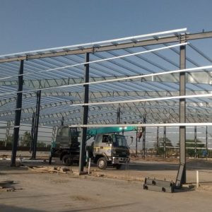 PEB Manufacturing Hall - Universal Fiberglass Industry